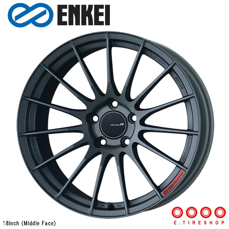 エンケイ RS05RR 18×8.5J PCD100 5H INSET+50 ボア径φ75 STD FACE:F マットダークガンメタ 18インチ ENKEI レーシングレボリューション ...