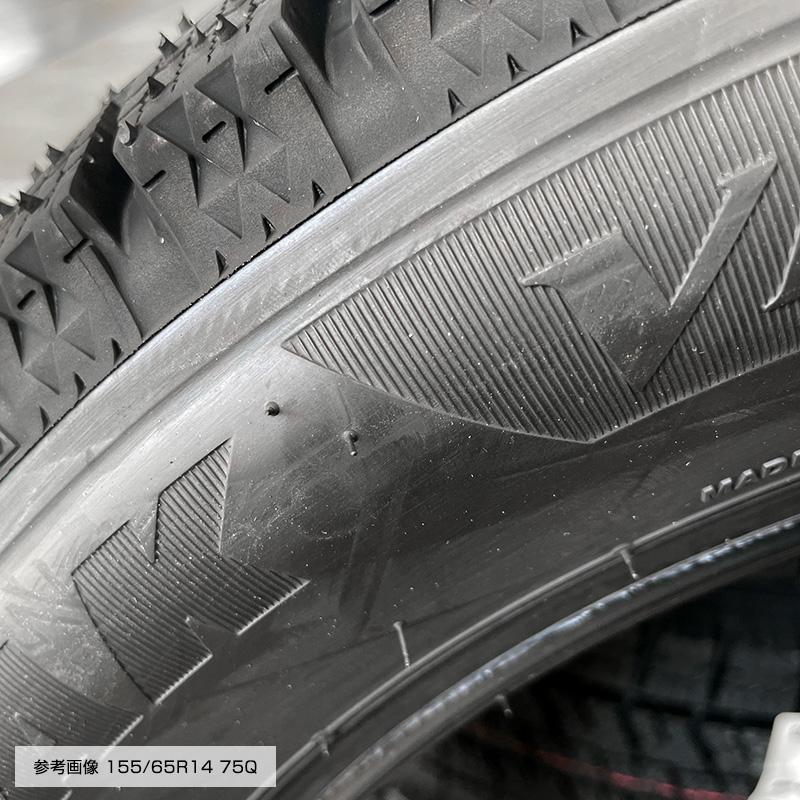 ブリザック VRX2 155/65R14 75Q AZスポーツ RC10 14×4.5 PCD100/4H +45 グロスブラック GBK スタッドレスタイヤ 4本ホイールセット ブリヂストン ...