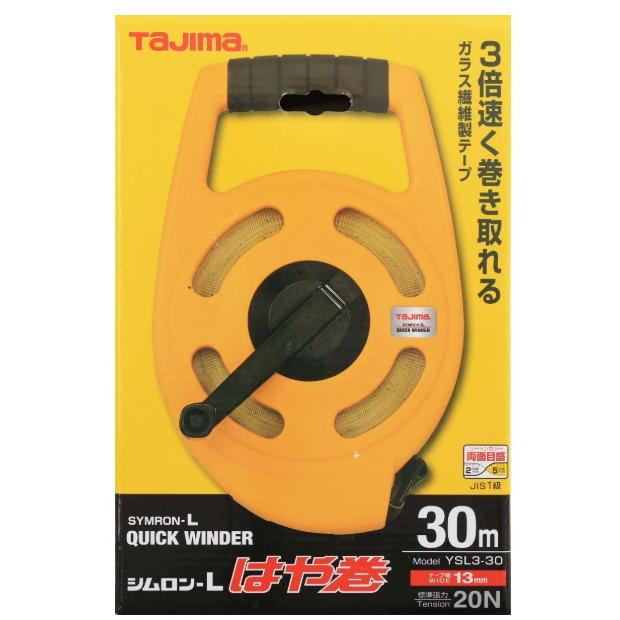 Tajima タジマ YSL3-30 シムロン-Lはや巻 30m TJM TAJIMA : e-toolヤフー店 - 通販 - Yahoo!ショッピング