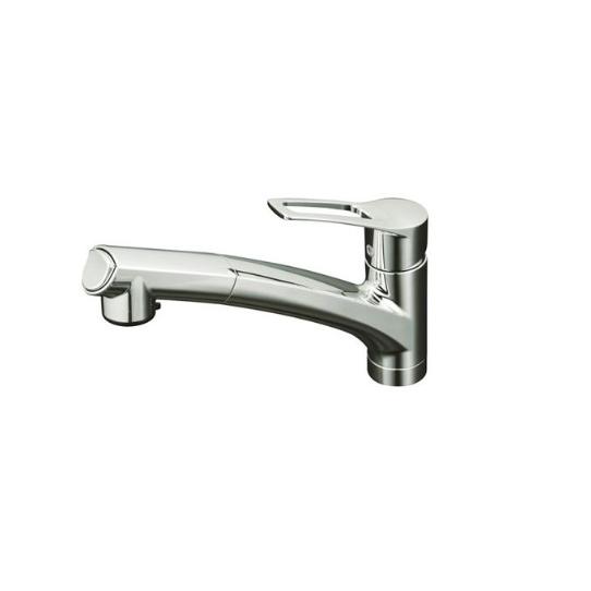 KVK KVK KM5021TECHS シングルレバー付混合栓 撥水 eレバー : e-toolショッピング - 通販 - Yahoo!ショッピング