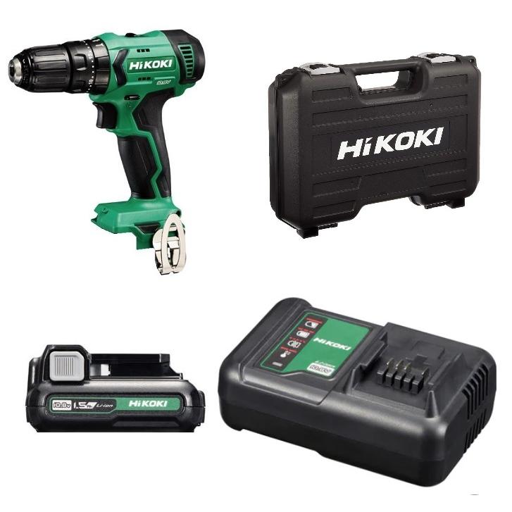 HiKOKI 台数限定特価品 ハイコーキ DV12DA(ES) (バッテリ1個・充電器・ケース付) スライド10.8V コードレス振動ドライバドリル DS12DAの振動機能機能付き : e ...