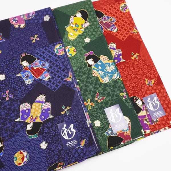 和風 ハンカチ バンダナ わらべ 日本製 53×53cm 透明袋入り : e-たおるやヤフー店 - 通販 - Yahoo!ショッピング