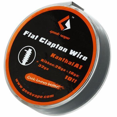 Geek Vape Kanthal A1 Flat Clapton wire : kanthala1flatclaptonwire : e ...