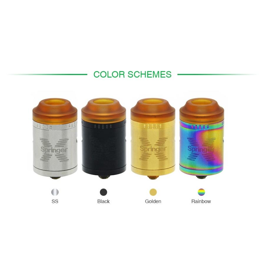 Tigertek Springer X RDA 工具要らずのスプリング式 : e-vapejp - 通販 - Yahoo!ショッピング