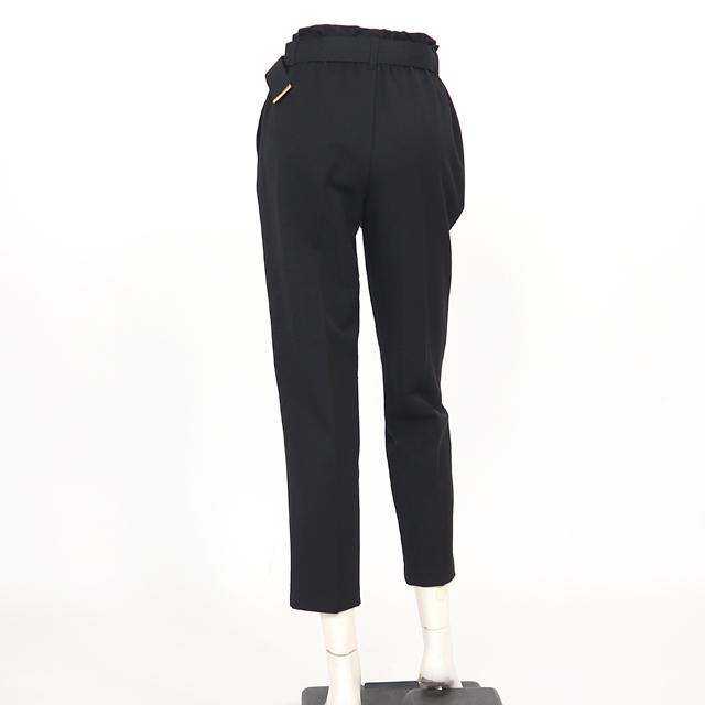 リナシメント（RINASCIMENTO）レディース ロングパンツ ブラック系 タッククロップドパンツ イタリア製 （サイズ/S）*rc3110 ...