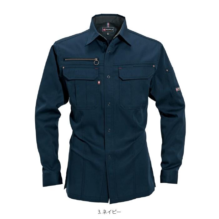 BURTLE バートル 長袖シャツ 6103 春夏 作業着 作業服 男女兼用 日本製生地使用 メンズ レディース 制服 ユニフォーム 4L : プラスワーカーYahoo!店 - 通販 ...
