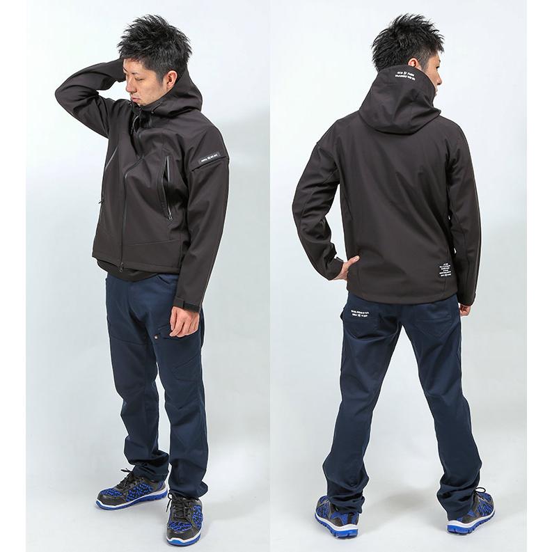 BURTLE バートル フーデッドジャケット 3190 秋冬 2023 ストレッチ 撥水 防汚 防風 耐水 男女兼用 フード付き ブルゾン ジャンパー 作業服 : プラスワーカーYahoo!店 ...
