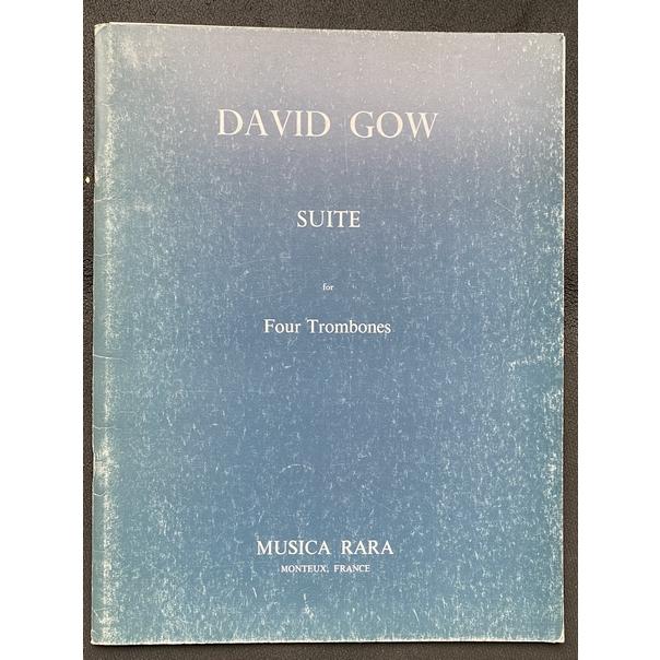 【訳あり商品】 トロンボーン4重奏曲 組曲 Op.57 【Suite Op.57】 / DAVID GOW Musica Rara : e ...