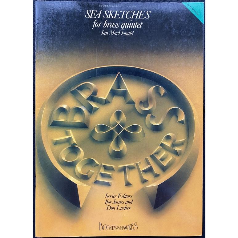 【訳あり商品】 金管5重奏(2B♭Trp,Hr inF or E♭,Tbn Ep/Br,Tub BTbn)： SEA SKETCHES / Ian MacDonald : e-よしや楽器 ...