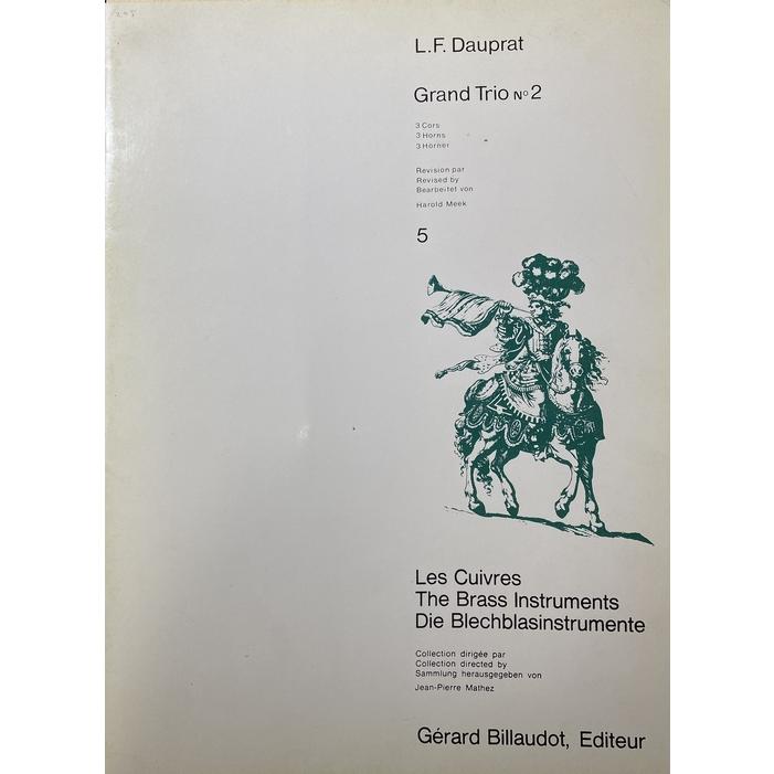 【訳あり商品】 ホルン3重奏曲 グラン・トリオ（大三重奏曲）第2番 op. 4/2 Grand Trio No. 2, / L.F ...