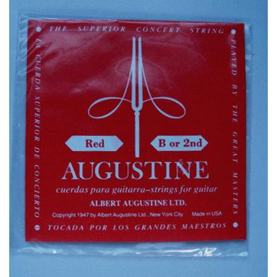AUGUSTINE クラシックギター弦 オーガスチン 赤 RED バラ売り 2弦 : e-よしや楽器 - 通販 - Yahoo!ショッピング