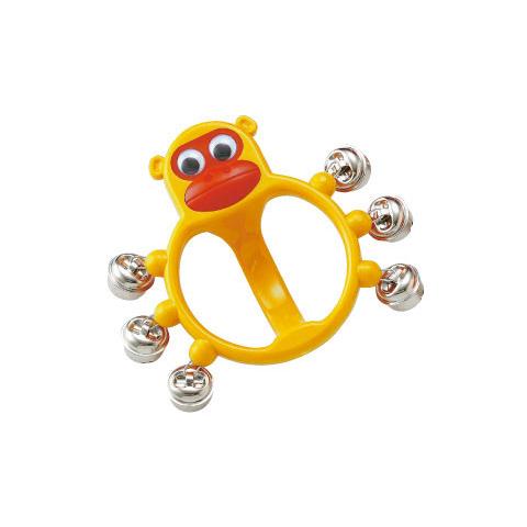 カラフルな動物がキュート バンビーナ ハンドベル（サル） イエロー BHB-MOYL : e-よしや楽器 - 通販 - Yahoo!ショッピング