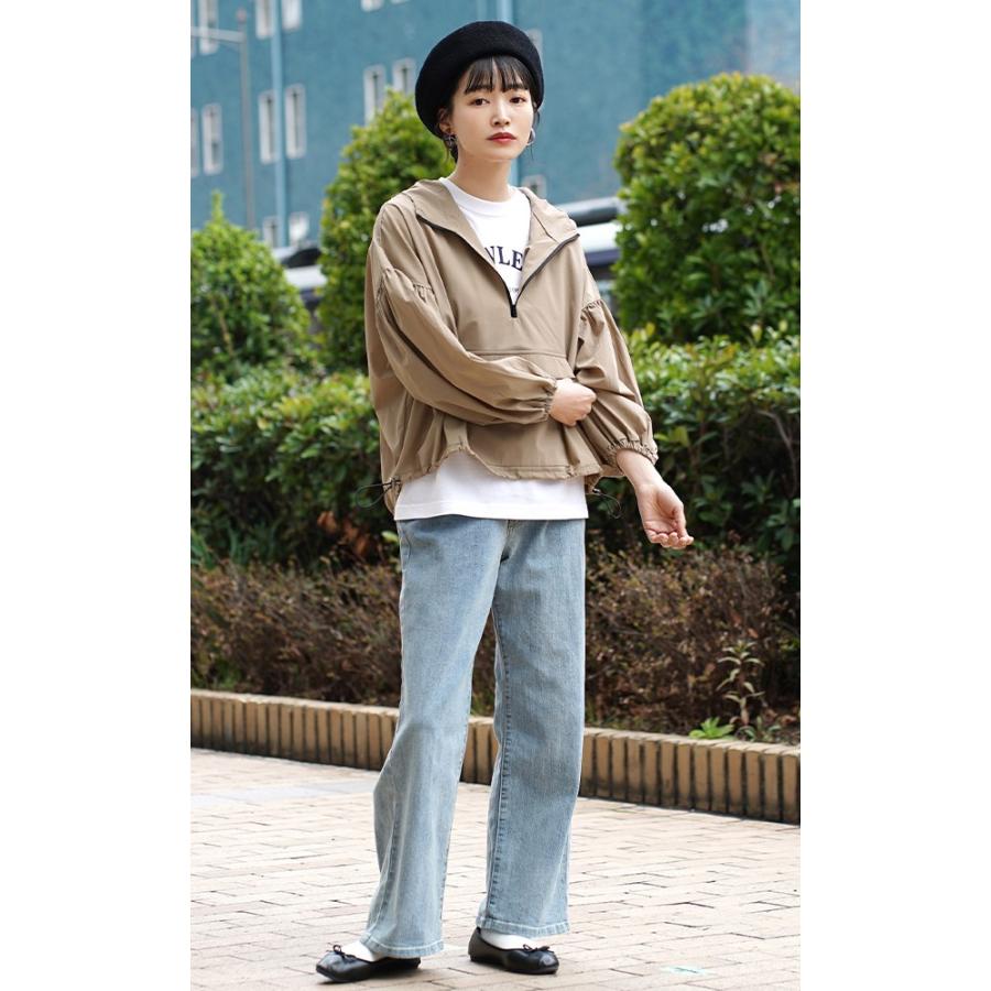 パーカー 花粉対策 レディース トップス アウター プルオーバー フード ライトアウター 長袖 撥水 UV対策 zootie ズーティー 高機能 アノラックパーカー : 32549 ...