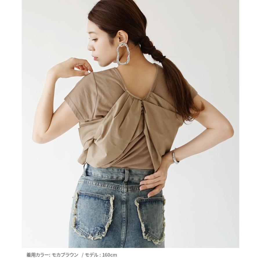 zootie カットソー レディース トップス Tシャツ 半袖 Vネック ビスチェ レイヤード風 きれいめ 春 夏 ズーティー レイヤードTEE : イーザッカマニアストアーズ - 通販 ...