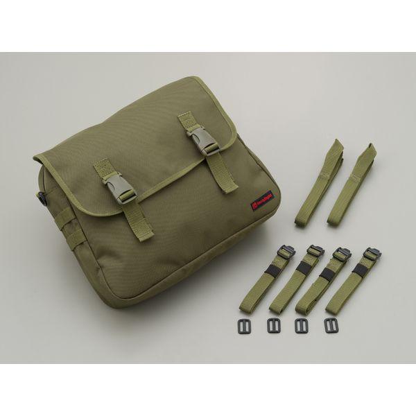 Henly Begins ヘンリービギンズ サイドバック HBサドルバッグMIL 10L グリーン D90557(2356113) : e-zoa - 通販 - Yahoo!ショッピング