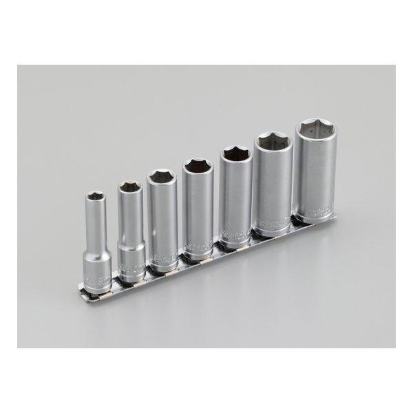 DAYTONA デイトナ 六角ソケット ディープ 7ピースセット 8/10/12/13/14/17/19mm 差込角3/8インチ D18923(2509195) : itm0015786003 ...