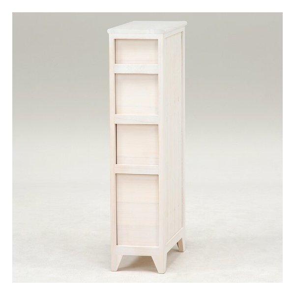 萩原 ハギハラ スリムチェスト シャビーウッドファニチャー アンティークホワイト MCH-5480AW(2518870) : e-zoa ...