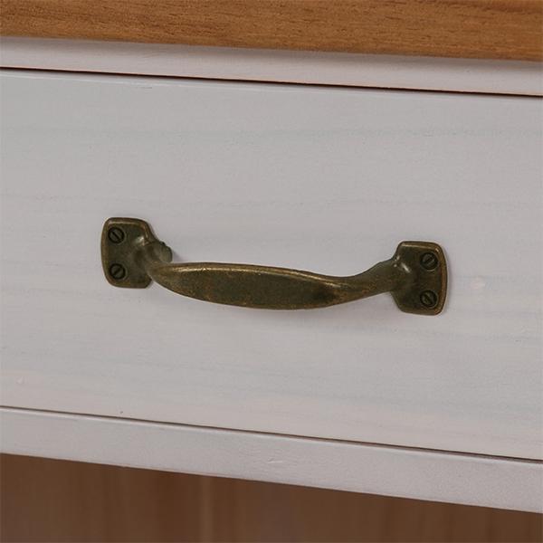 萩原 ハギハラ キッチンラック 1段・ホワイトウォッシュ キャスター付き 幅30cm MUD-5900WS (2519282) :ITM0015792180:e-zoa - 通販 ...