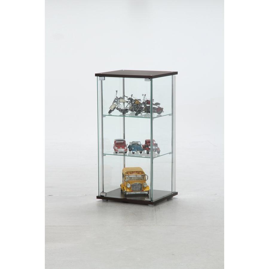 不二貿易 ガラスコレクションケース3段 全面ガラス ブラウン TMG-G02 (2543436) :ITM0015808864:e-zoa - 通販 - Yahoo!ショッピング