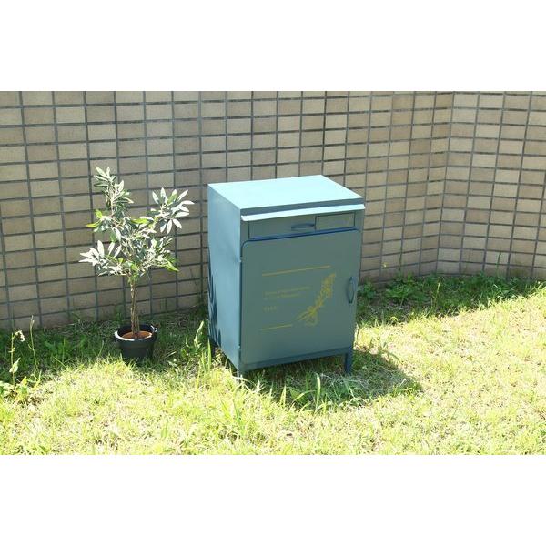 不二貿易 宅配ボックス マーガレット 鍵穴付き ネイビー XBS211164NV (2543527) :ITM0015809218:e-zoa - 通販 - Yahoo!ショッピング