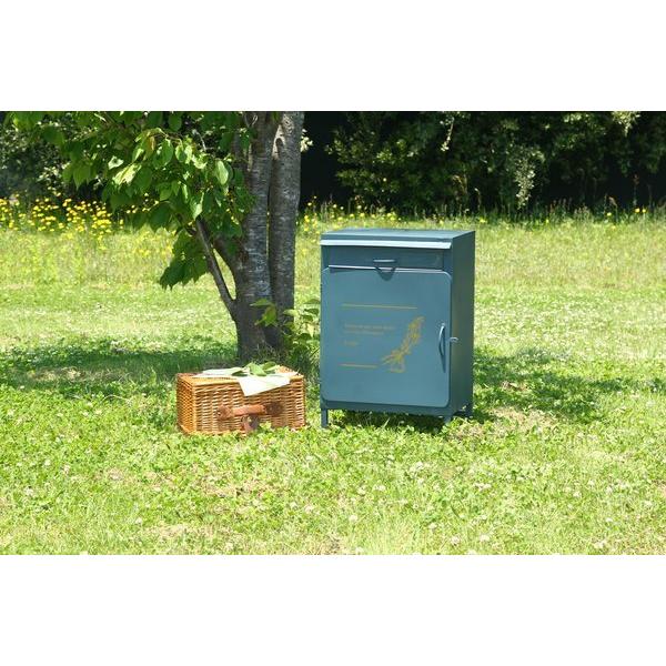 不二貿易 宅配ボックス マーガレット 鍵穴付き ネイビー XBS211164NV (2543527) :ITM0015809218:e-zoa - 通販 - Yahoo!ショッピング