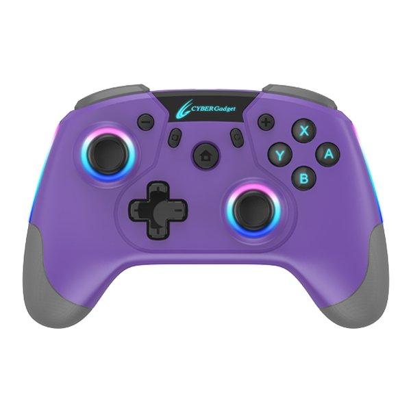 CYBER Gadget（サイバーガジェット） SWITCH用ゲーミングコントローラー HG 無線タイプ 菫色 CY-NSOGCWL-VI(2557195) : e-zoa - 通販 ...
