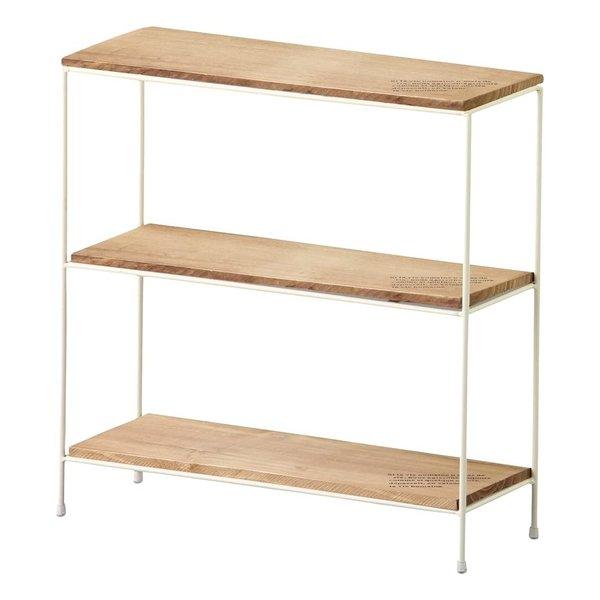 東谷 アズマヤ オープンラック アイボリー W40×D14×H40 AKB-403IV(2564546) : e-zoa - 通販 - Yahoo!ショッピング