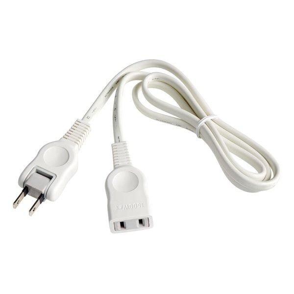 ELPA エルパ 延長コード1M 1500Wまで ホワイト W1511NBW(2209678) : e-zoa - 通販 - Yahoo!ショッピング