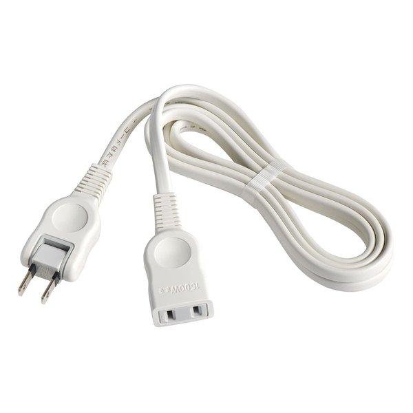 ELPA エルパ 延長コード2M 1500Wまで ホワイト W1512NBW(2209679) : e-zoa - 通販 - Yahoo!ショッピング