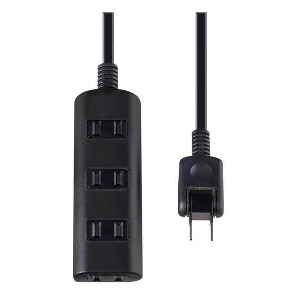 ELPA エルパ 扉付電源タップラン ほこりガード 4個口 3m ブラック WBT-N4030B BK(2569648) : e-zoa - 通販 - Yahoo!ショッピング