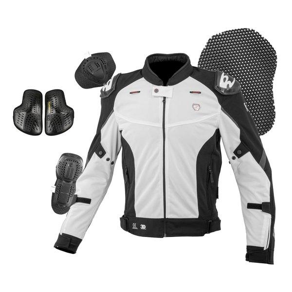 KOMINE コミネ バイク用 春夏 JK-168 Rスペックスポーツメッシュジャケット ホワイト メンズ XL JK-168/WHITE/XL(2589052) : e-zoa - 通販 ...