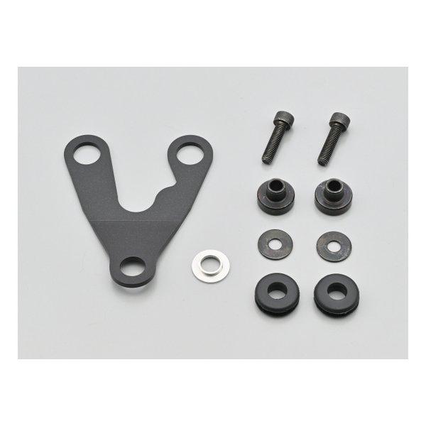 DAYTONA デイトナ 防振メーターステー（VELONAΦ80/60用）センター（10°曲げ）ブラック 40267(2591518) : e ...