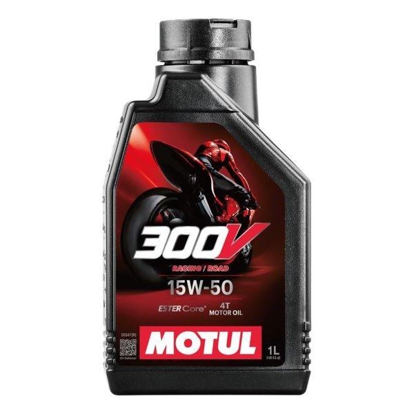 MOTUL モチュール バイク用 エンジンオイル 300Vシリーズ 4ストローク/15W-50/1L 300V FACTORY LINE ROAD RACING 15W-50 1L ...