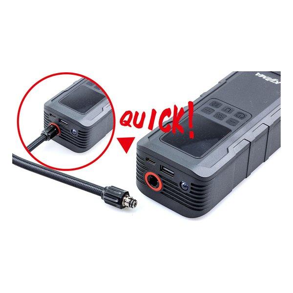 KIJIMA キジマ スマートエアポンプ JP03 3×2000mAh/11.1V 米・英・仏式バルブ他対応 302-324(2623480) : e-zoa - 通販 - Yahoo!ショッピング