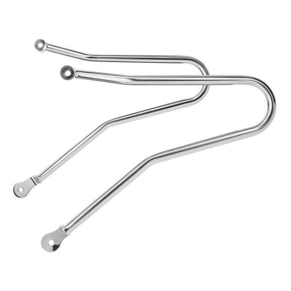 25〜27日まで72時間限定ストアポイント+5％ MOTONE CUSTOMS（モートーンカスタムズ） サドルバッグサポート 左右 ポリッシュ ...