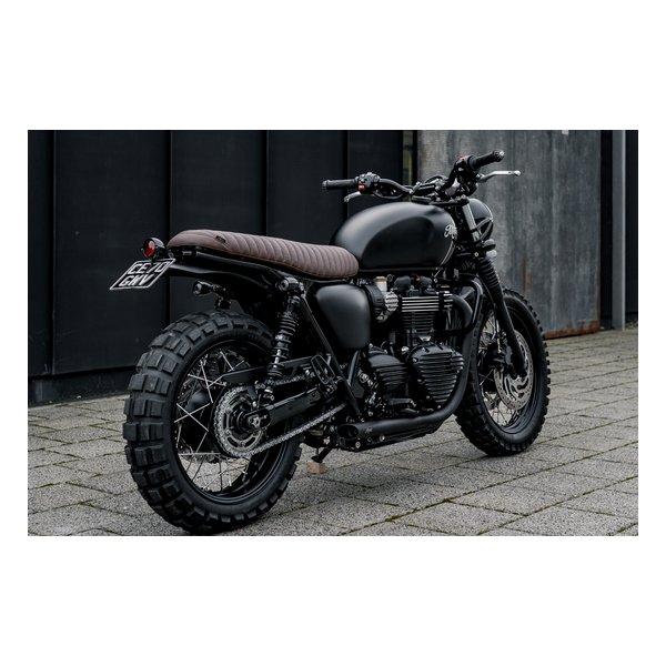 MOTONE CUSTOMS（モートーンカスタムズ） シート VIPER リブ タバコブラウン MSM026(2635316) : e-zoa ...