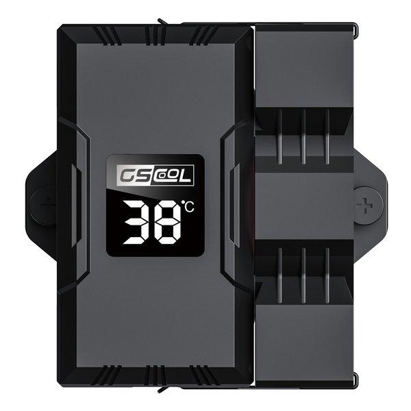 AINEX アイネックス 92mmファン&温度LCD搭載 Intel&AMD用CPUクーラー ブラック G-130BK(2648937) : e-zoa - 通販 - Yahoo!ショッピング