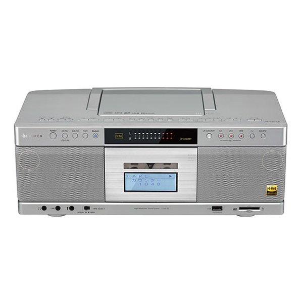 TOSHIBA 東芝 AUREX ハイレゾ対応SD/USB/CDラジオカセットレコーダー シルバー TY-AK21 S(2653766) : e-zoa - 通販 - Yahoo!ショッピング