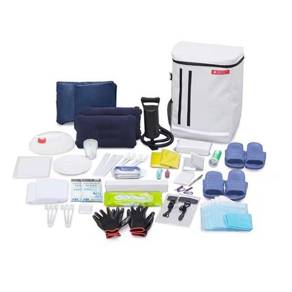 IRIS OHYAMA アイリスオーヤマ 防災セット 2人用42点 ホワイト BS2-42(2655965) : e-zoa - 通販 - Yahoo!ショッピング