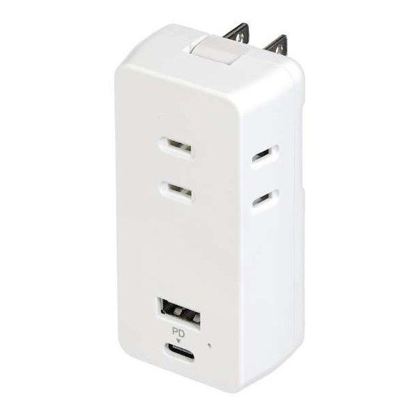 ELPA エルパ USBタップPD20W 3個口 2ポート UC-322SB W(2569606) : itm0015826115 : e-zoaPLUS - 通販 - Yahoo!ショッピング