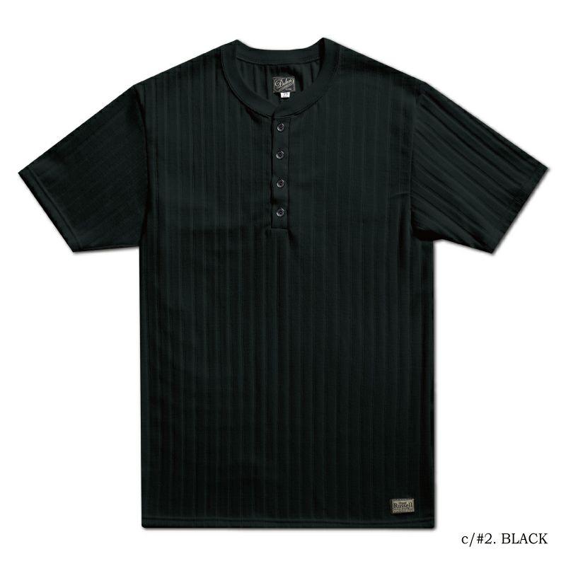 先行予約受付中！DECORT STRIPE KNIT DELUXEWARE デラックスウエアTシャツ DALEE'S ダリーズTシャツ ヘンリーネック :dw-decort:アメカジ バイカー ...