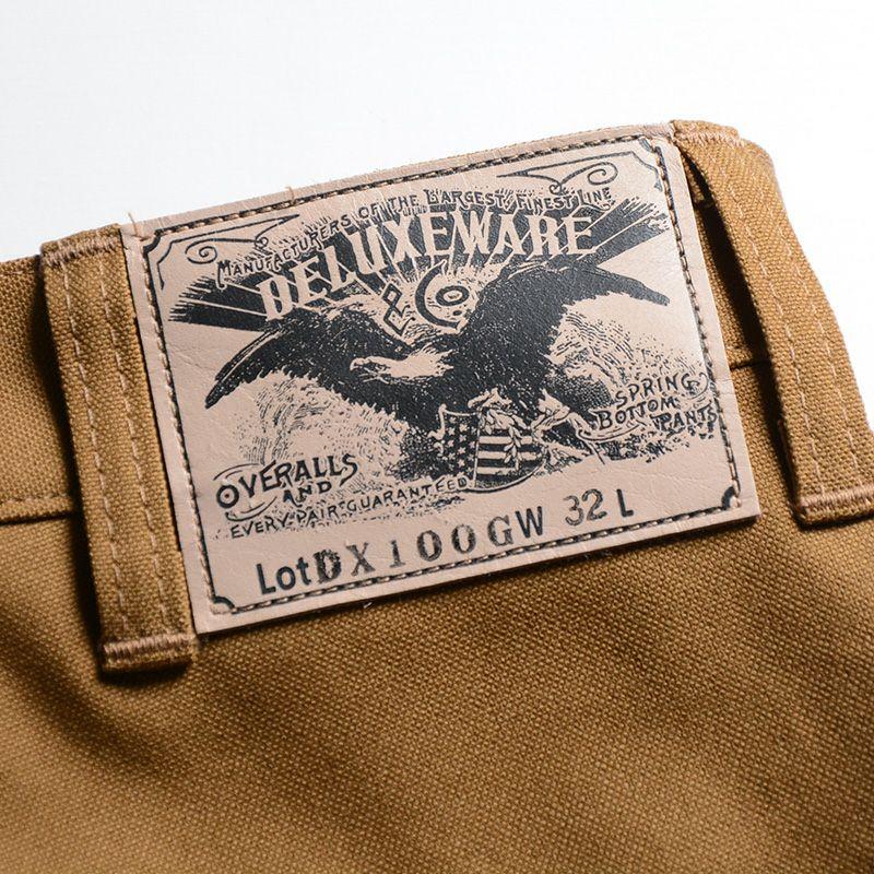 DELUXEWARE DX100G ショートボトムDX100G デラックスウエアショートボトム デラックスウエアショートパンツ 短パン ハーフパンツ : アメカジ バイカー 2ND・セカンド ...