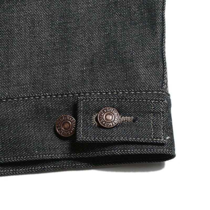 DELUXEWARE DX40171 BLACK SECOND JACKET デラックスウエアデニムジャケット Gジャン ジージャン : アメカジ バイカー 2ND・セカンド - 通販 ...