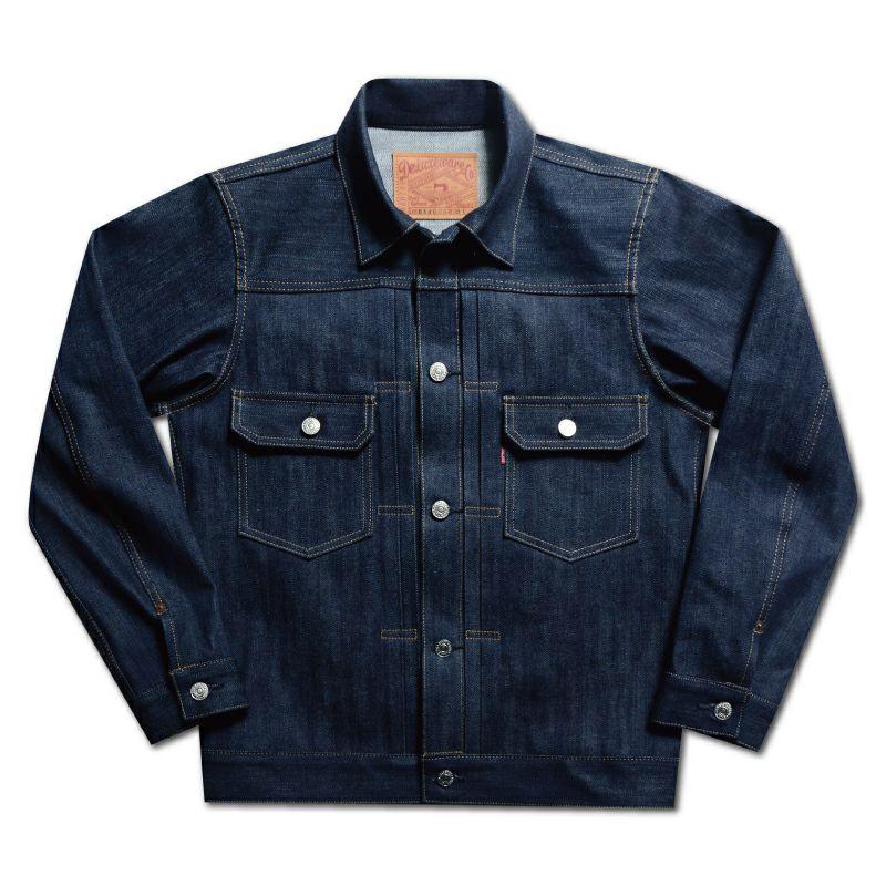 DELUXEWARE DX4025 SECOND MODEL JACKET デラックスウエアデニムジャケット Gジャン ジージャン 2ndデニムジャケット : アメカジ バイカー 2ND ...