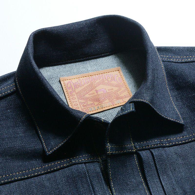 DELUXEWARE DX4025 SECOND MODEL JACKET デラックスウエアデニムジャケット Gジャン ジージャン 2ndデニムジャケット : アメカジ バイカー 2ND ...