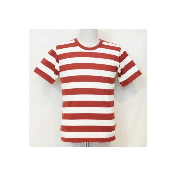 The Flat Head BT-07W-ホワイトエンジ-ボーダーTシャツ07-BT07W-FLATHEAD-フラットヘッドTシャツ : アメカジ バイカー 2ND・セカンド - 通販 ...