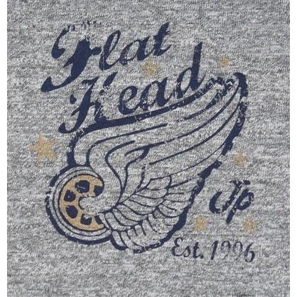 The Flat Head TKT-209-GRY-フラットヘッドTシャツTKT系209-TKT209-FLATHEAD-フラットヘッドT ...