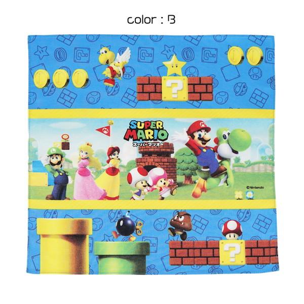 任天堂 スーパーマリオ ランチクロス ハンカチ ナフキン タオル キッズ お弁当 ランチグッズ ランチョンマット MBS-10 : キャラクターランド はなはな - 通販 - Yahoo!ショッピング