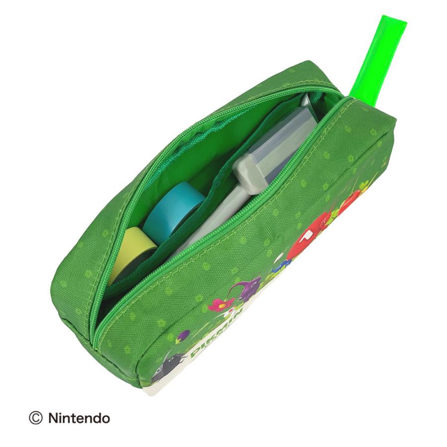 ピクミン マルチポーチ PIKUMIN 任天堂 ペンポーチ ペンケース 筆箱 マチ付き ゲーム かわいい キッズ 入学 入園 通学 通園 学童 : pik-051 : キャラクターランド は ...