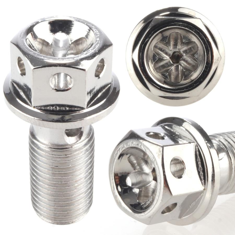 ブレーキ バンジョーボルト M10 P1.25 SUS304 ステンレス製 フラワーヘッド シルバー TH0210 :TH0210:オートパーツ専門店 EALE store - 通販 ...